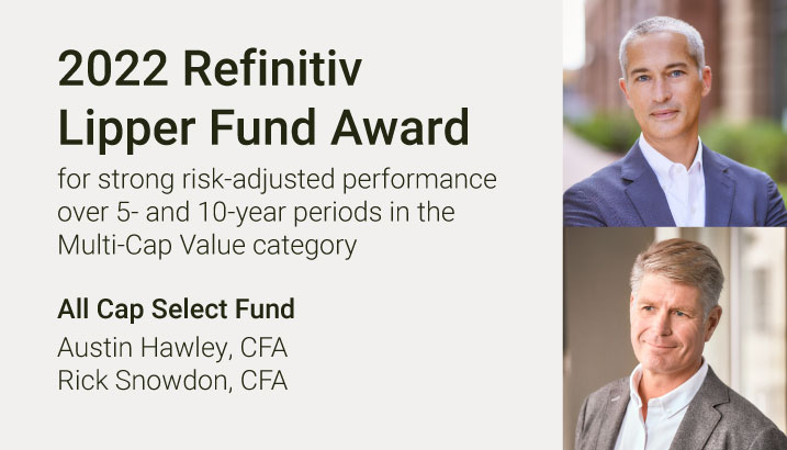 Diamond Hill Wins 2022 Refinitiv Lipper Fund Award | Diamond Hill